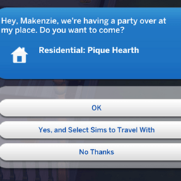 NPC Party Invites de KaylaDot en français - The Sims 4 Translations ...