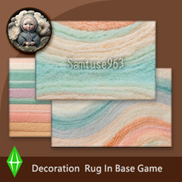 Abstract Rectangular Dance Rug #5 Samtuse963 - The Sims 4 Build / Buy ...
