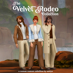 oakiyo - Velvet Rodeo Collection - The Sims 4 Create a Sim - CurseForge
