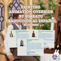 Painting animation override By Simkatu | Spanish Translation By ...