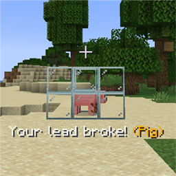 Lead Break Alert - Minecraft Mods - CurseForge