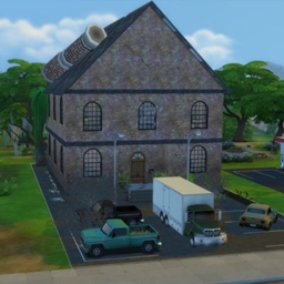 Factory after disaster - The Sims 4 Rooms / Lots - CurseForge