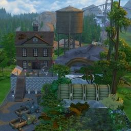 Apo Utility house after apocalypse - The Sims 4 Rooms / Lots - CurseForge