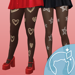 hanni stockings - The Sims 4 Create a Sim - CurseForge