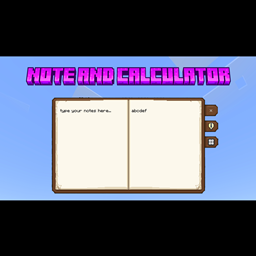 Note And Calculator - Minecraft Bedrock Texture Packs - CurseForge
