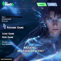 LADS: Rafayel (祁煜) Mistsea Descent Main Menu Override - The Sims 4 Mods ...