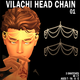 Vilachi Head Chain 01 - The Sims 4 Create a Sim - CurseForge