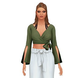 Aloha Halter Top - Files - The Sims 4 Create a Sim - CurseForge
