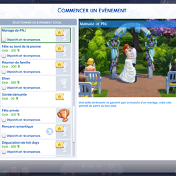 NPC Weddings and Invites de KaylaDot en français - The Sims 4 ...