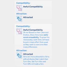 No Relationship Panel Hover Descriptions - The Sims 4 Mods - CurseForge