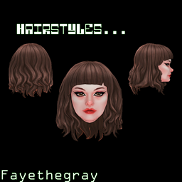 jade hair by fayethegray - File - The Sims 4 Create a Sim - CurseForge