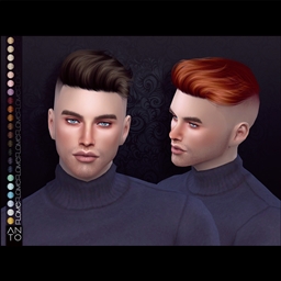 Flame Hairstyle - The Sims 4 Create a Sim - CurseForge