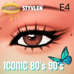 Iconic 80's 90's E4 - The Sims 4 Create a Sim - CurseForge