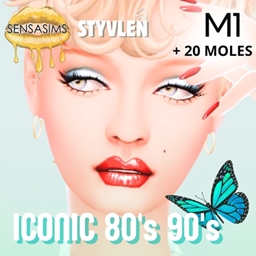 Iconic 80's 90's M1 - The Sims 4 Create a Sim - CurseForge