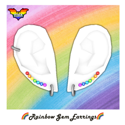 Rainbow Gem Earrings - The Sims 4 Create a Sim - CurseForge