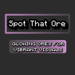 Spot That Ore | Glowing Ore - Gallery - Minecraft Bedrock Texture Packs - CurseForge