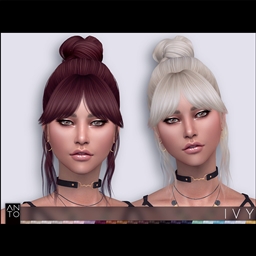 Ivy Hairstyle - The Sims 4 Create a Sim - CurseForge