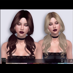 Rita Hairstyle - The Sims 4 Create a Sim - CurseForge