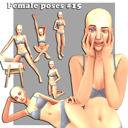 Female poses #15 - The Sims 4 Mods - CurseForge