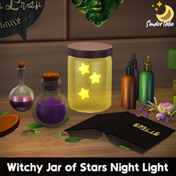 Witchy Jar of Stars Night Light - Gallery - The Sims 4 Build / Buy ...