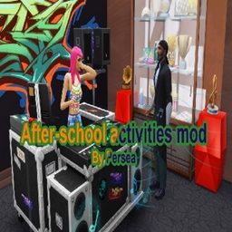 After school activities Mod By Persea - The Sims 4 Translations ...