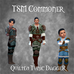 TSM Commoner Quilted Tunic Dagger - The Sims 4 Create a Sim - CurseForge