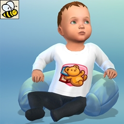 Maxis Match Infant Toys Print Shirt - Files - The Sims 4 Create a Sim ...