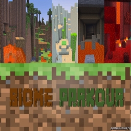 Biome Parkour - Minecraft Bedrock Maps - CurseForge