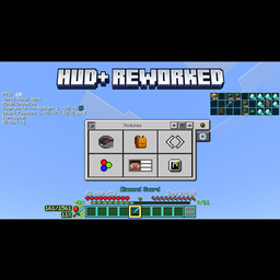 HUD+ Reworked - File - Minecraft Bedrock Texture Packs - CurseForge