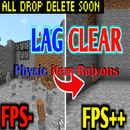 Lag clear (extansion physic item raiyon) - Minecraft Bedrock Addons - CurseForge