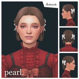 Pearl Hair & Accessory - The Sims 4 Create a Sim - CurseForge