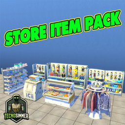 Store item pack by TecnoSimmer - The Sims 4 Build / Buy - CurseForge