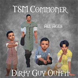 TSM Commoner Dirty Guy with Clean version - The Sims 4 Create a Sim ...