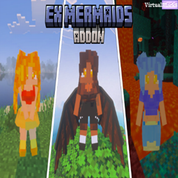 Ex Mermaids [Bedrock] - Minecraft Bedrock Addons - CurseForge