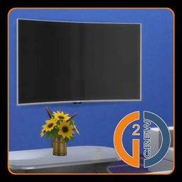 Curved TV by G2D Crew - The Sims 4 Build / Buy - CurseForge