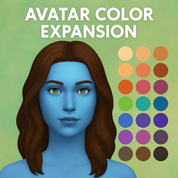 Avatar Color Expansions - The Sims 4 Create a Sim - CurseForge