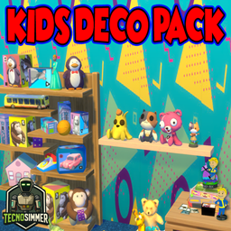 Kids deco pack by TecnoSimmer - Gallery - The Sims 4 Build / Buy ...