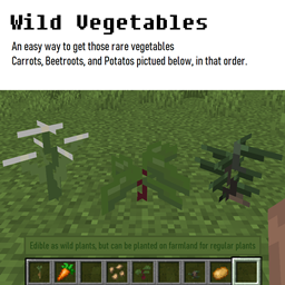Wild Vegetables (easy plants) - Files - Minecraft Mods - CurseForge