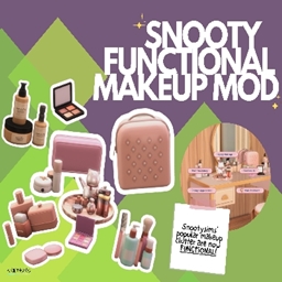 Snooty Functional Makeup Mod By SNOOTYSIMS - The Sims 4 Translations ...