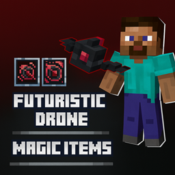 Futuristic Drone - Minecraft Bedrock Addons - CurseForge