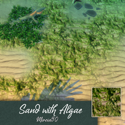 Sand with Algae [terrain paint] - The Sims 4 Build / Buy - CurseForge