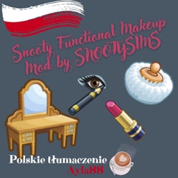 Snooty Functional Makeup Mod by SNOOTYSIMS - Polish Translation ...