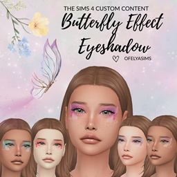 Butterfly Effect Eyeshadow - The Sims 4 Create a Sim - CurseForge