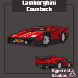 Lamborghini Countach | v1.4.5 MER Texture Update - Minecraft Bedrock ...