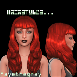 dawn's hair by fayethegray - File - The Sims 4 Create a Sim - CurseForge