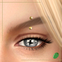 Brooke Eyebrow Piercing - The Sims 4 Create a Sim - CurseForge