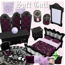 Soft Goth - The Sims 4 Build / Buy - CurseForge