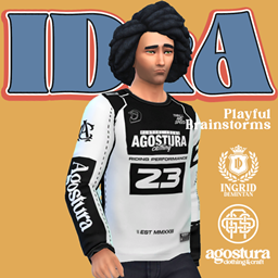 IDxA Men Motorcycle RidingGear Navi - The Sims 4 Create a Sim - CurseForge