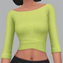 Mandy Top (Caiocc) - The Sims 4 Create a Sim - CurseForge