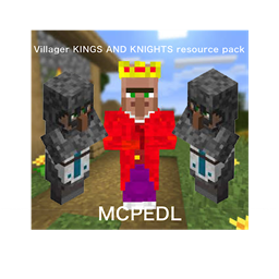 Villager Kings and Knights Texture Pack - Minecraft Bedrock Texture ...